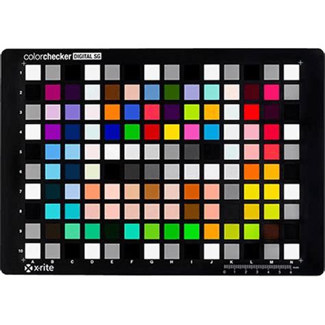 X Rite Digital Colorchecker Sg Card Msdccsg B H Photo Video