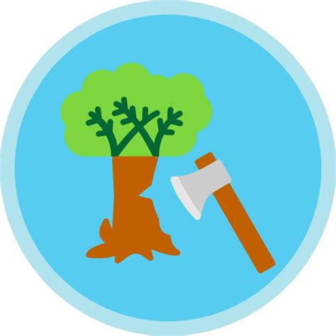 Tree Cutting Vector Icon Design 25645075 Vector Art At Vecteezy