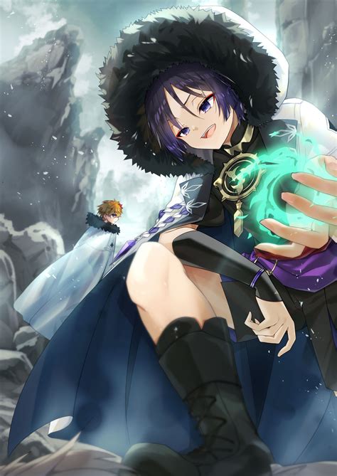 原神ファンアート（放浪者ガチャ復刻祝）