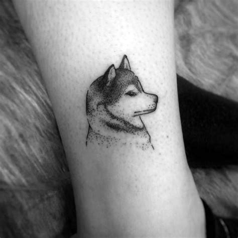 80 Epic Siberian Husky Tattoo Designs For Men Husky Tattoo Design