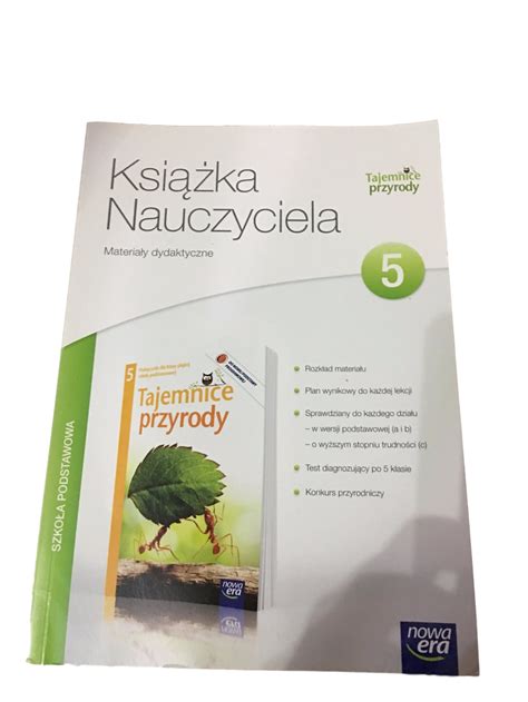 TAJEMNICE PRZYRODY 5 Sprawdziany Testy 6949251514 Oficjalne
