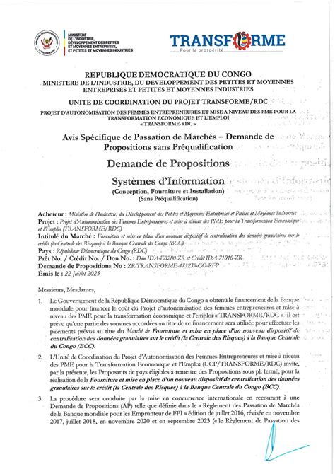 Transforme Fourniture Et Mise En Place Dun Nouveau Dispositif De Centralisation Des Données