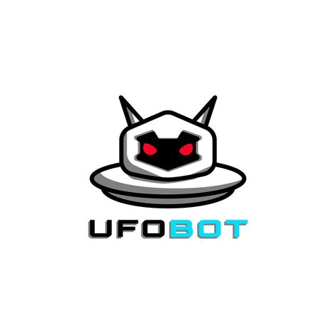 Ufo Robot Logo Design 53483186 Vector Art At Vecteezy