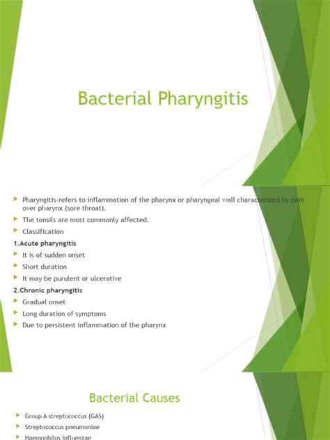 Bacterial Pharyngitis Pdf Streptococcus Clinical Medicine