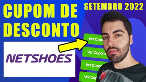 CUPOM DE DESCONTO NETSHOES SETEMBRO 2022 CUPOM NETSHOES YouTube