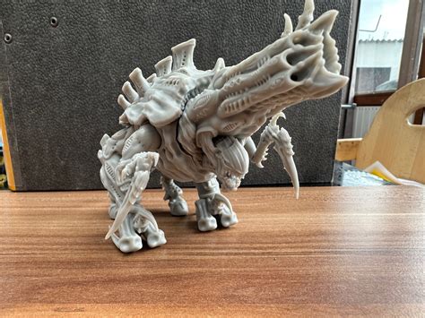 3d Printer Space Bug Alien Devourer And Bio Shooter • Made With Elegoo