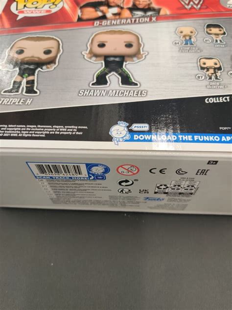 Funko Pop D X Triple H Shawn Michaels D Generation X Wwe