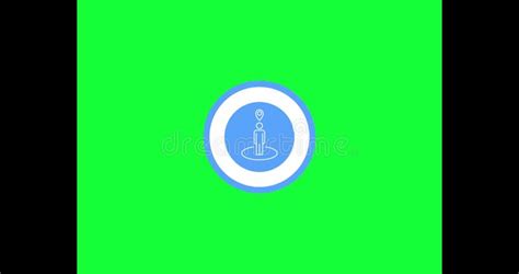 My Location Icon 3d On Green Screen Stock Video Video Of Location