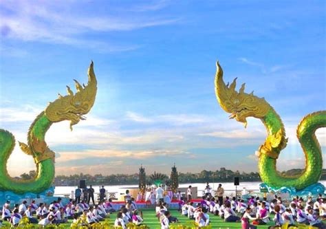 มหัศจรรย์บั้งไฟพญานาค ปรากฏการณ์ริมฝั่งโขง จ หนองคาย