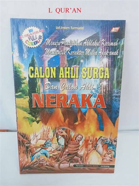 Buku Anak Calon Ahli Surga Dan Calon Ahli Neraka Buku Surga Neraka Halaman Full Colour Isi