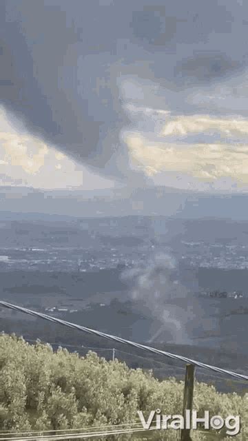 Tornadoes Forming Over Landscape Viralhog  Tornadoes Forming Over