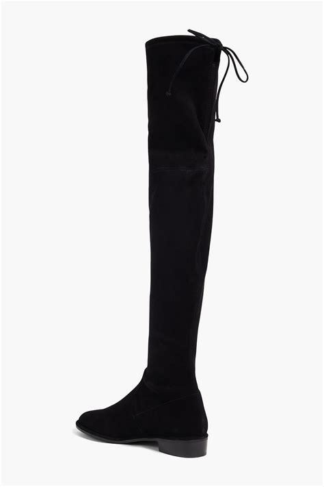 STUART WEITZMAN Suede Over The Knee Boots THE OUTNET