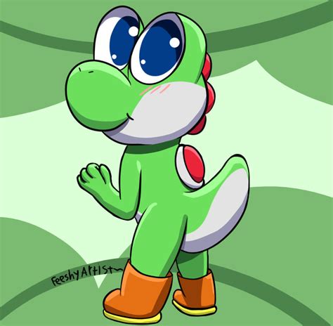 Yoshi By Feeshyartist On Deviantart