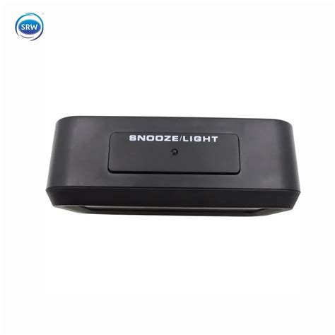 Rectangular Black Multi Functional Alarm Clock At Best Price In Pune