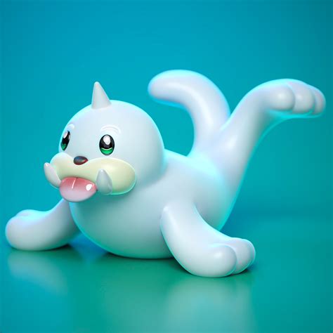 Fichier Stl Seel Pokemon・design à Télécharger Et à Imprimer En 3d・cults