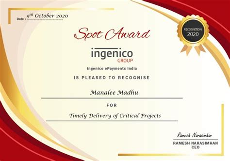 Manalee Madhu On Linkedin Thank You Ingenico Epayments 16 Comments