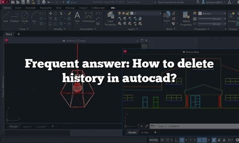 Frequent Answer How To Delete History In Autocad Caddikt