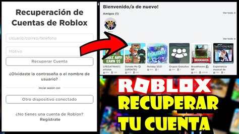 Cómo Recuperar Tu Cuenta de Roblox