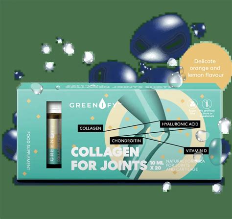 Greenify Collagen Joints Shots Plant Astic Effect