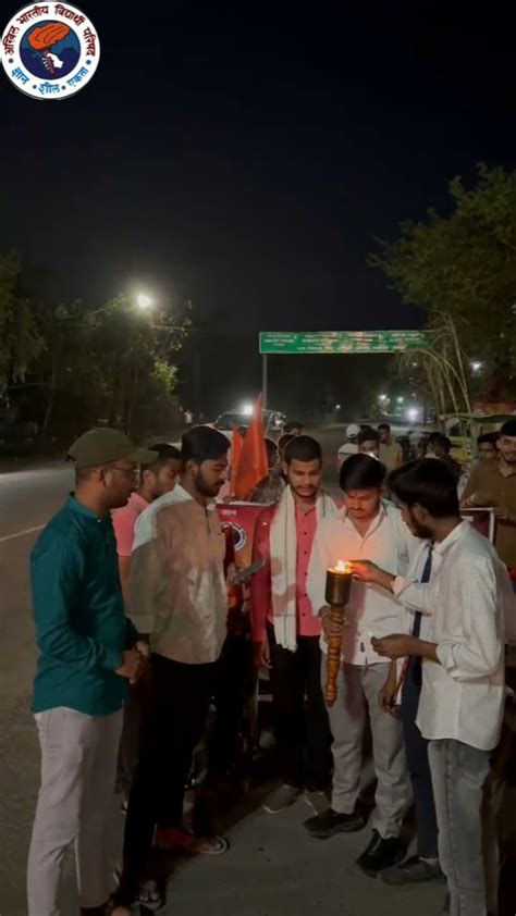 Abvp Mk Rewa अभाविप नगर इकाई रीवा द्वारा छत्रपति शिवाजी महाराज जी की