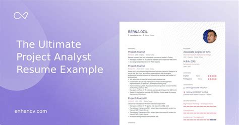 5 Project Analyst Resume Examples And Guide For 2023