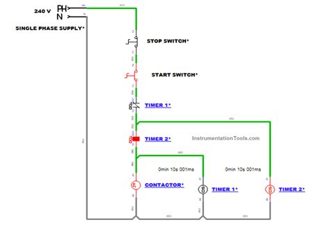 Motor Control Circuit With Timer