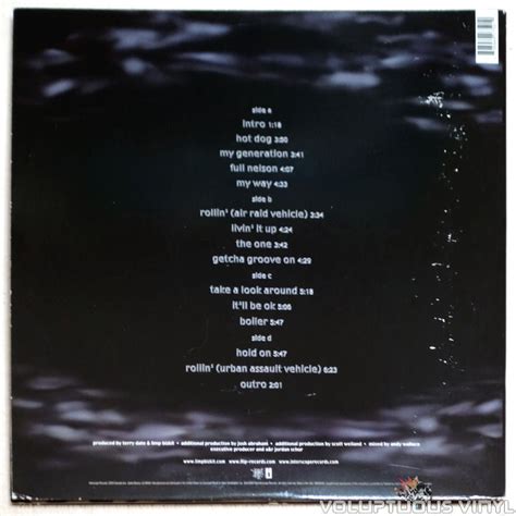Limp Bizkit Chocolate Starfish And The Hot Dog Flavored Water 2000
