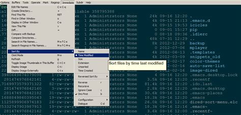 sorting in emacs 24 3 1 on windows 7 how can i group directories