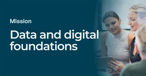 Data And Digital Foundations Data And Digital