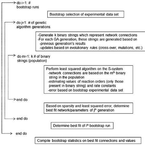 Pseudo Code Of The Robust Network Identification Algorithm