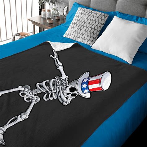 Skeleton Skulls Skeleton 4th Of July Uncle Sam Men Day Of The Skull