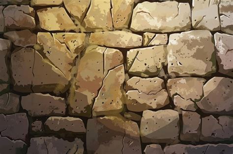 Premium Photo A Unique Sight Of A Tree Growing Out Of A Stone Wall Perfect For Nature And