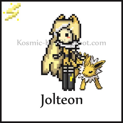 Kosmic Kat ~8 Bit Humanized Eevee And Evolutions ~