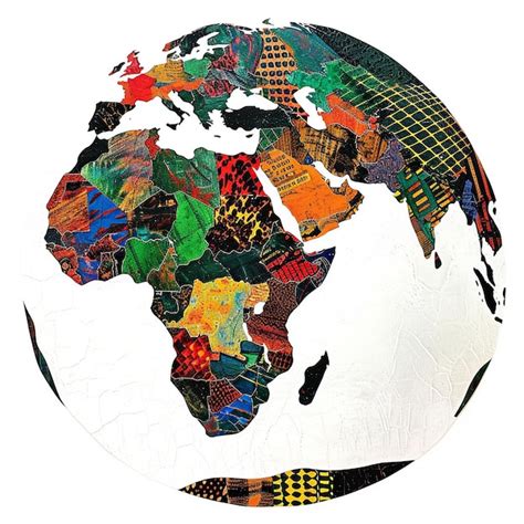 Premium Photo Global Sustainability Abstract Patterns On Bampw Globe
