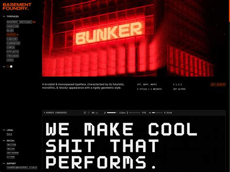 Basement Foundry Awwwards Sotd