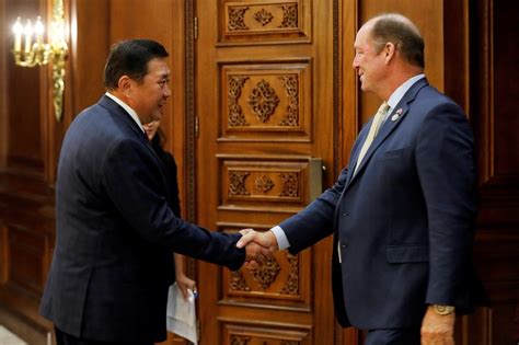 АНУ ын Конгрессын Төлөөлөгчдийн танхимын гишүүдийг хүлээн авч уулзлаа