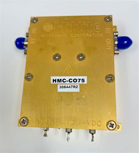 Analog Devices HMC C RF Two Stage Power Module MHz GHz