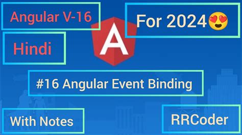 16 Angular Event Binding Rrcoder Angular Angulartutorial Rrcoder Rrcoder Youtube