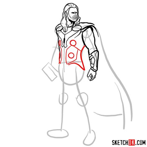 Thunderstruck By Art Learn How To Draw Thor From The MCU