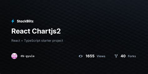 React Chartjs2 Stackblitz