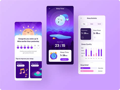 Sleepy Sleep Monitoring App Sunnyday By Sunnyday Lab On Dribbble