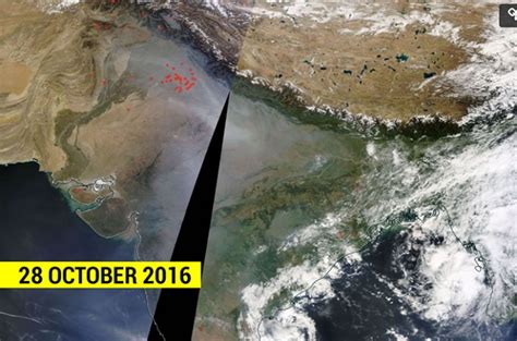 Diwali Is One Cause Nasa Satellite Pics Show Stubble Burning In Punjab