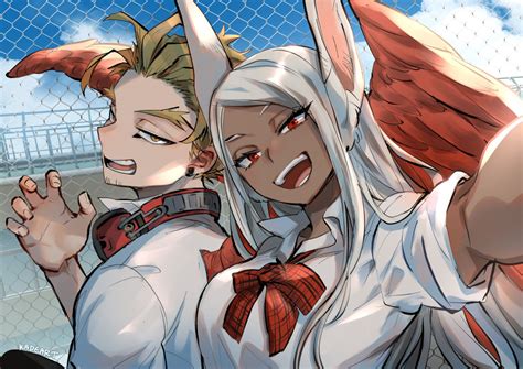 Hawks And Mirko Boku No Hero Academia Fan Art 43367790 Fanpop