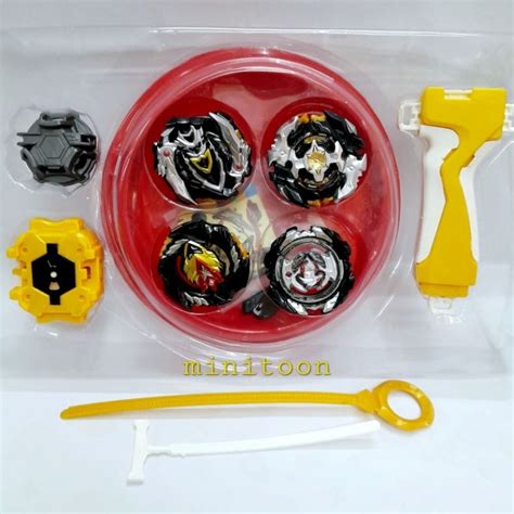 Jual Gasing Beyblade 4 In 1 Burst Complete Set Arena Gasing Shopee