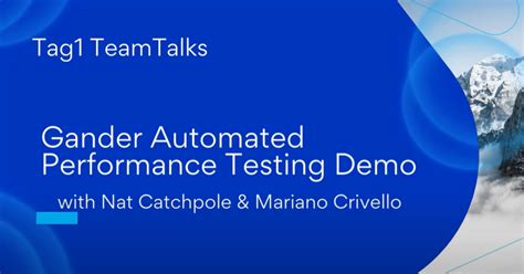 Gander Drupals Performance Testing Framework