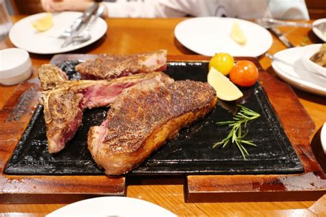 아웃백스테이크하우스 할인 적용받아서 티본스테이크 930g 네이버 블로그