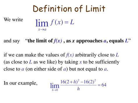 PPT 1 3 The Limit Of A Function PowerPoint Presentation Free Download ID 3146071