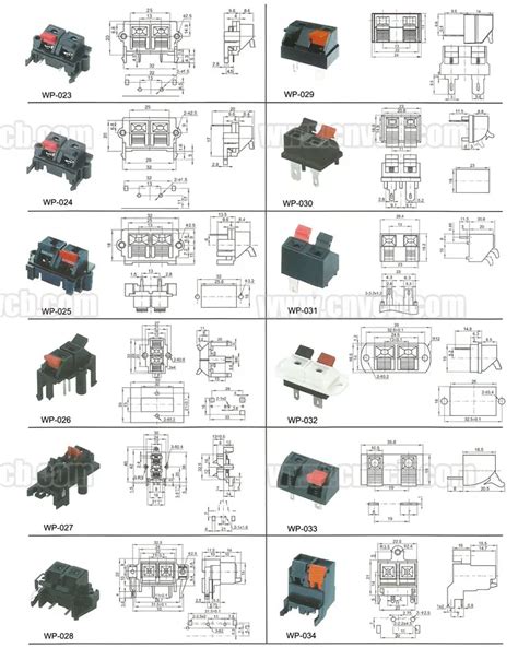 10a Batter Spring Type Terminal Blocks 4 Pin Speaker Wire Connectors Buy Female Speaker