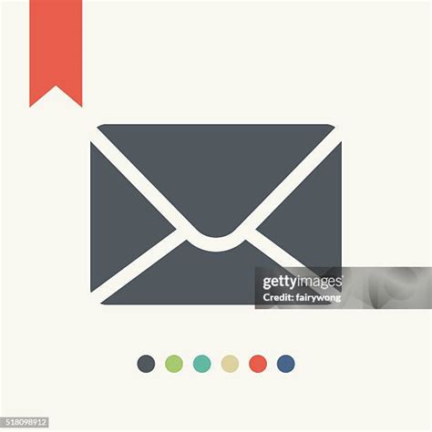 Flat Mail Icon High Res Vector Graphic Getty Images