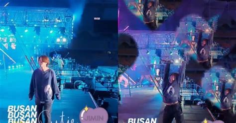 방탄소년단 지민 부산 콘서트 준비 춤추다 복근 깜짝 노출